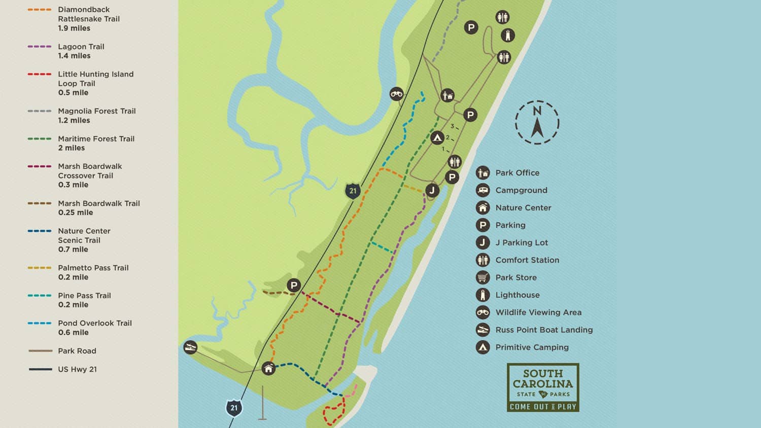 Hunting Island State Park Beaufort SC • Vacation Script